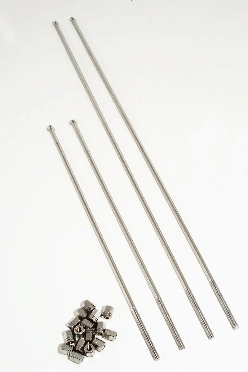 Spare tuning rods and nuts for Izzo Surdos and Repeniques