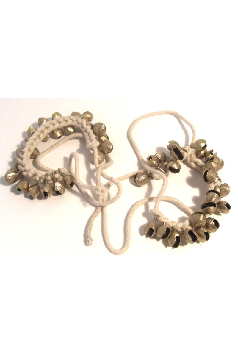 Brass leg or ankle bells