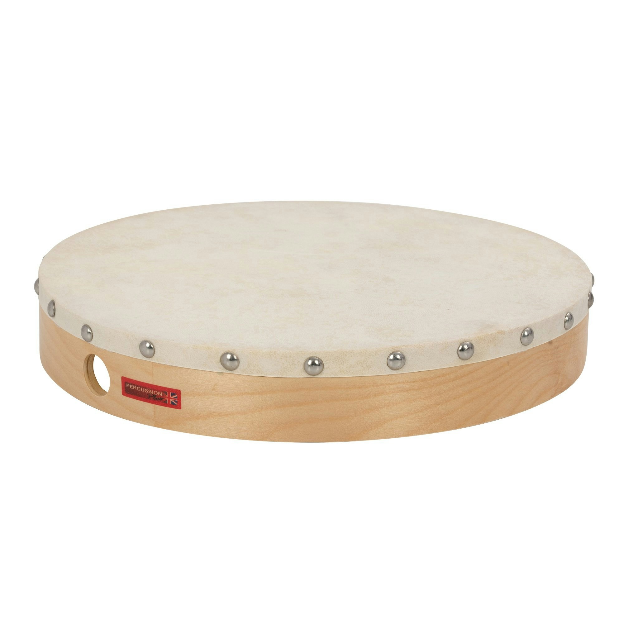 Percussion Plus Tambour, Wood shell 12" diameter with a deep, warm tone